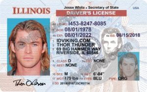 Illinois (IL) – Drivers License PSD Template Download - ID Viking