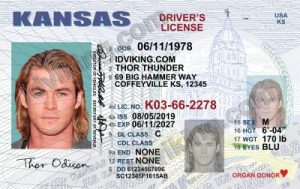 Kansas (KS) – Drivers License PSD Template Download - ID Viking