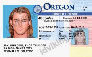 Oregon (OR) – Drivers License PSD Template Download - ID Viking